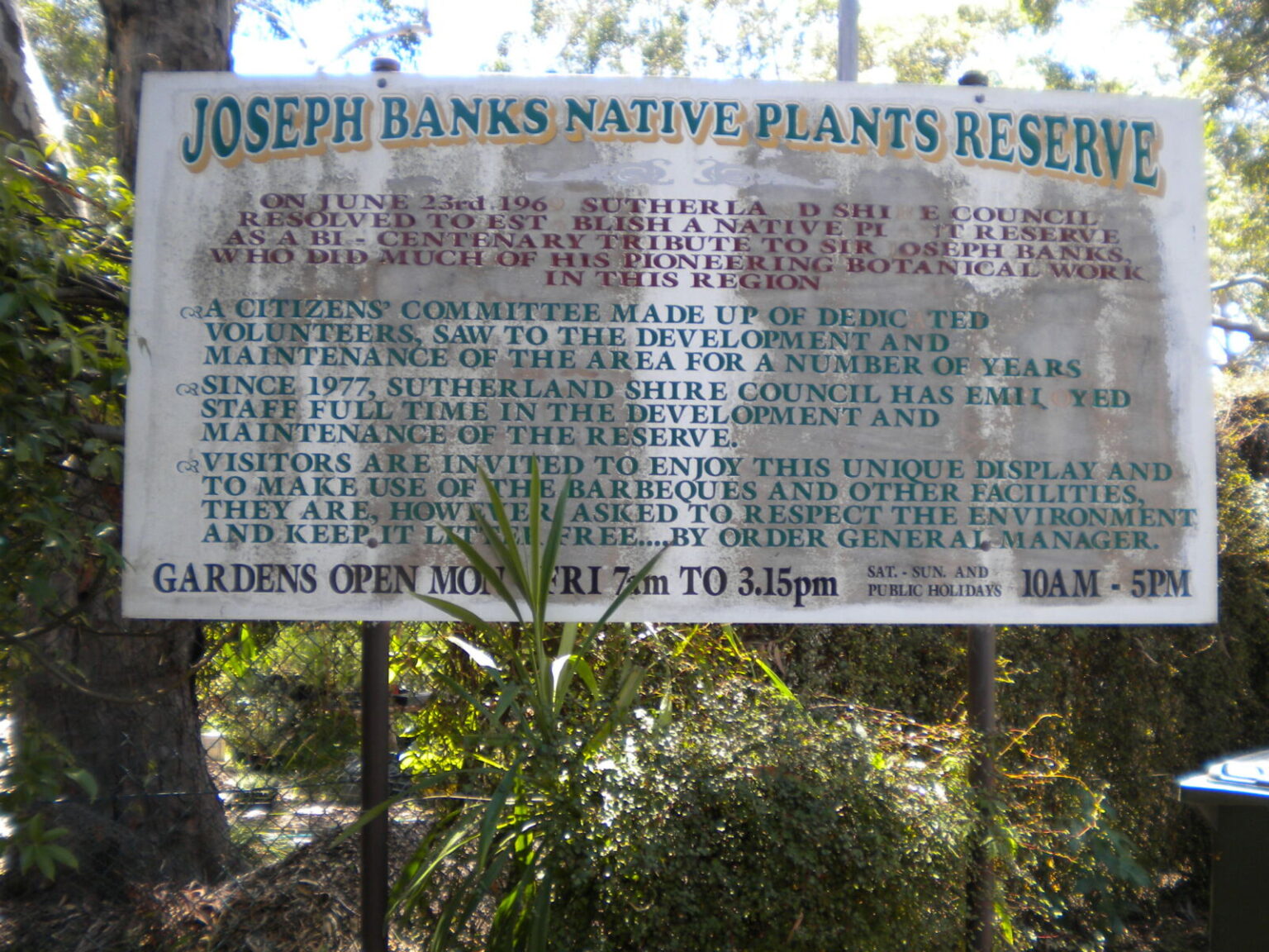 Celebrating 50 years of Joseph Banks Native Plants Reserve | Australian ...