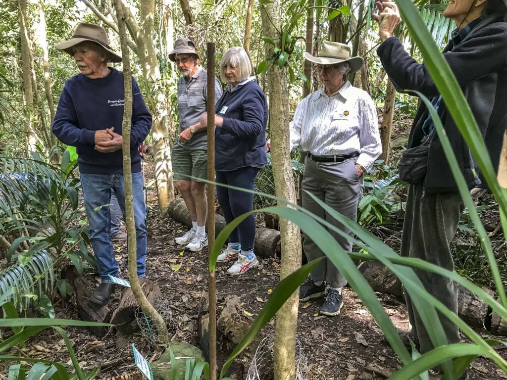 Mal Johnstone at Boongala, Sue Fredrickson | Australian Plants Society